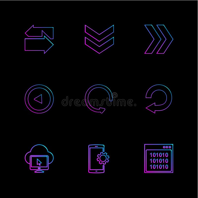 Cloud , Setting , Windows ,arrows , Directions , Left , Right Stock ...