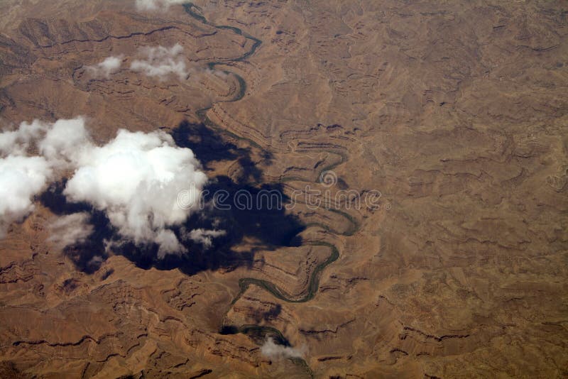 Cloud shadow on the desert stock image. Image of ground - 951771
