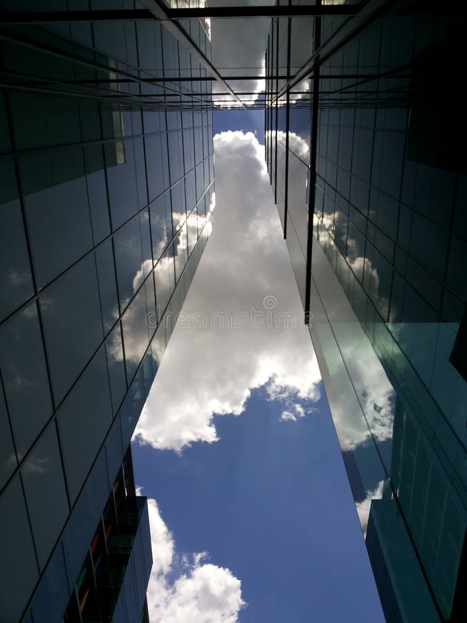 Cloud shadow stock photo. Image of shadow, mirror, building - 45522862