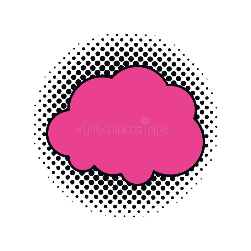 Cloud shape icon stock vector. Illustration of fluffy - 80279199