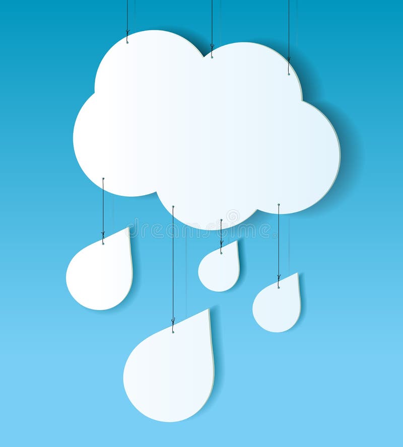 Cloud shaped banner stock illustration. Illustration of message - 38767451