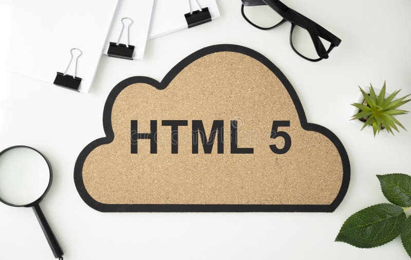 Cloud-shaped Whiteboard and Notes about Stock Photo - Image of business ...