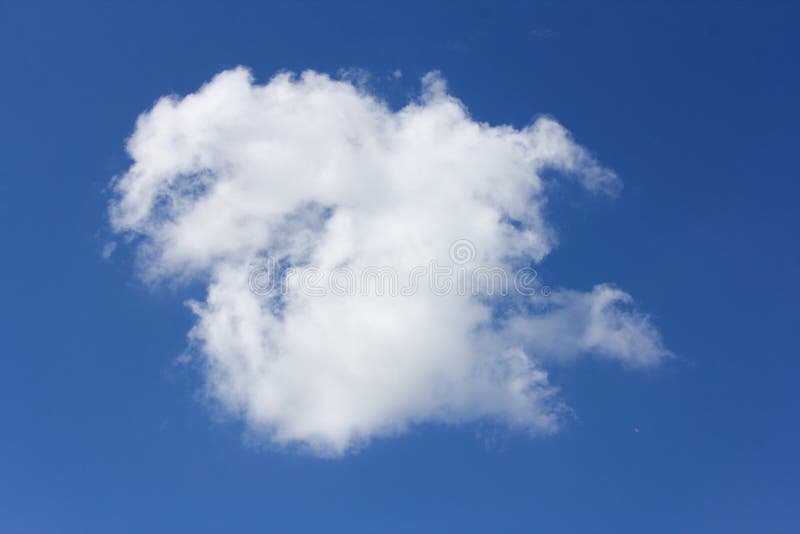 Cloud Shapes on Blue Sky, Abstract Clouds Shapes with Blue Sky ...