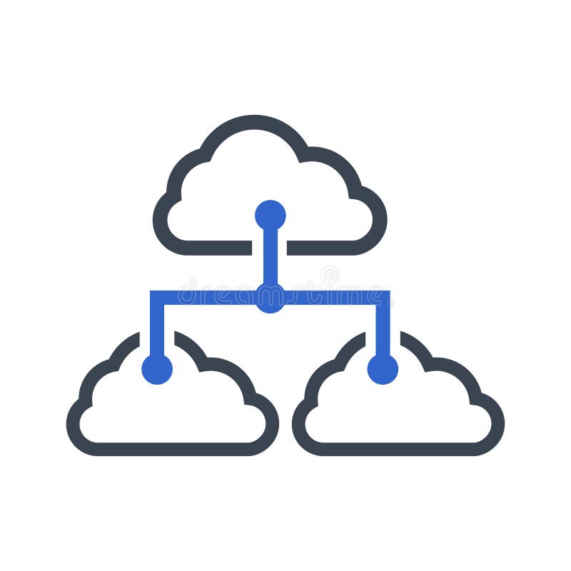 Cloud Sharing Concept stock vector. Illustration of cloud - 30674963