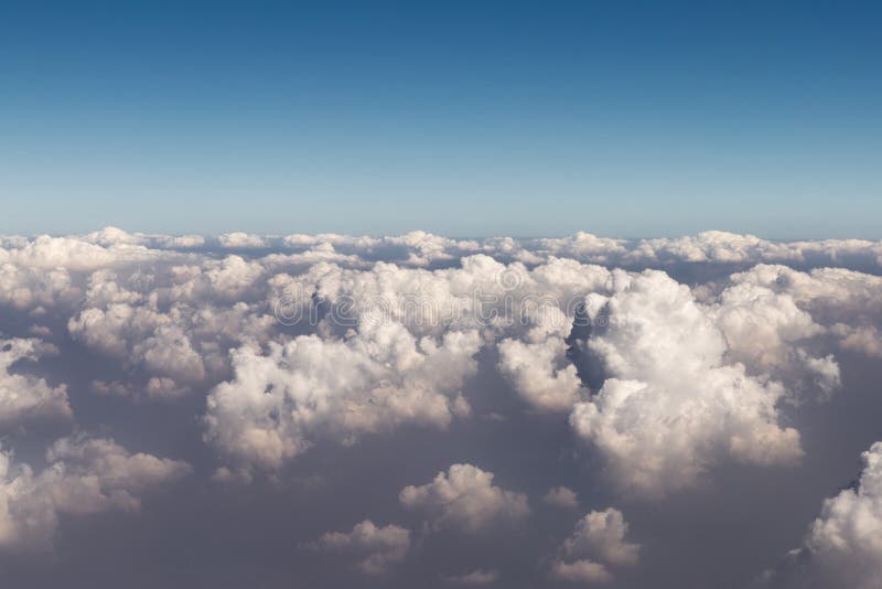 The Cloud Sink in Layer of Particulate Matter Stock Image - Image of ...