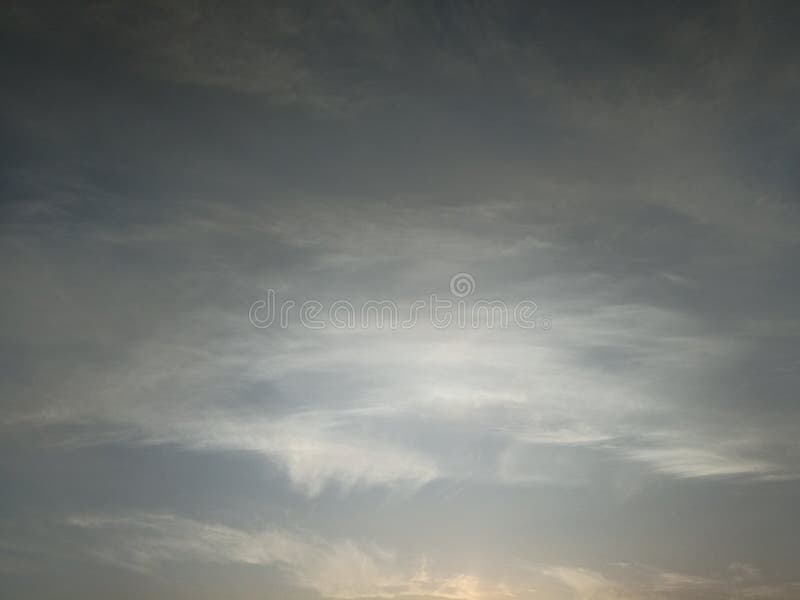 Cloud in the Sky Beautiful White Grey Stock Image - Image of beauty ...