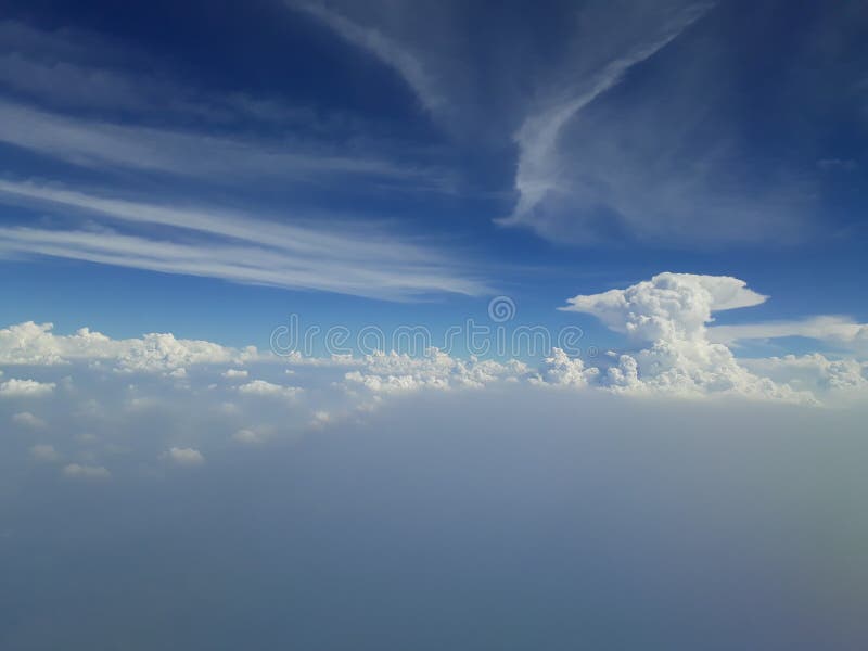 Cloud Sky Clean High Sunrice Sunset Stock Image - Image of sunrice ...