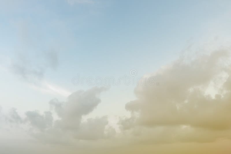 Cloud and Sky with Grunge Paper Texture Stock Image - Image of ...