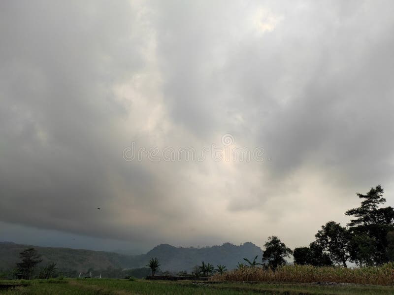 Cloud Sky in Java Indonesia Stock Image - Image of storm, wind: 228818579
