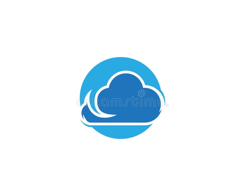 Cloud ,Sky Logo Tomplate stock vector. Illustration of logo - 213262707
