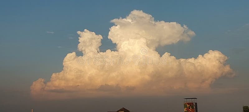 Cloud Sky Natural Galaxy Blue Bright White Blue Stock Photo - Image of ...