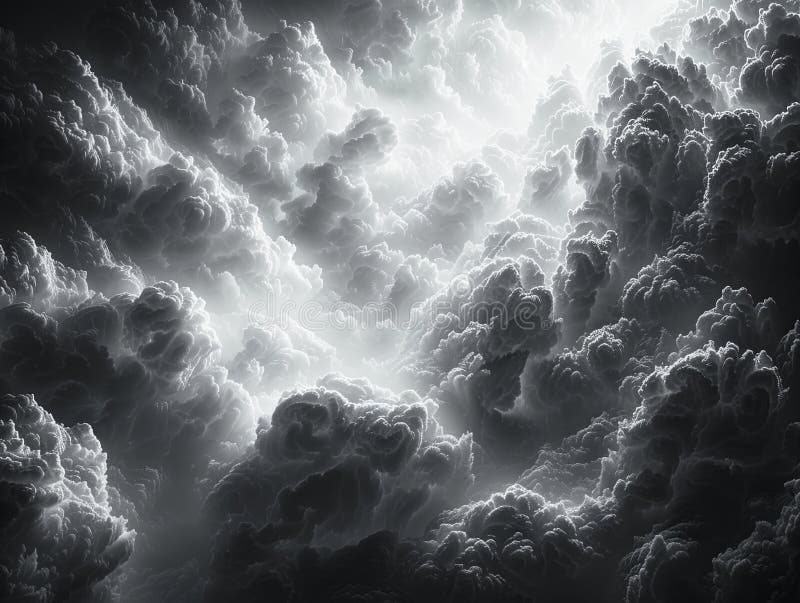 Cloud in the Sky is Part of an Abstract Visual Concept, in the Style of ...