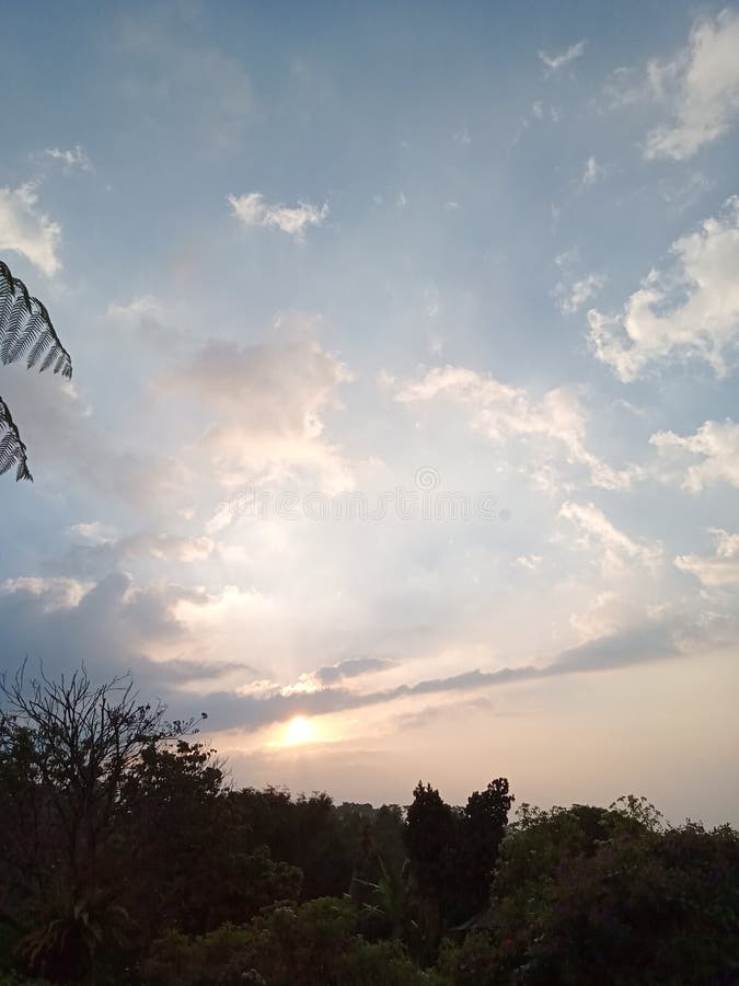 Cloud sky sun hill stock photo. Image of sunlight, wind - 238758404