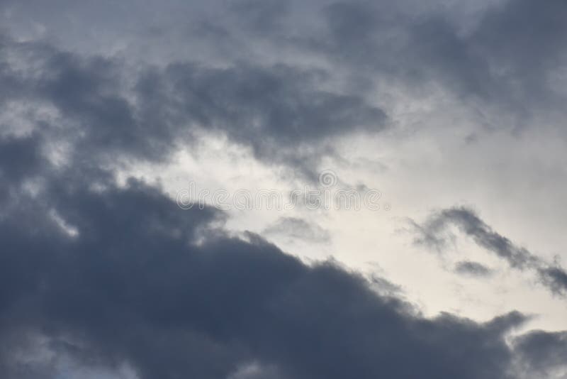 Cloud and the Sky. it Was so Sad. Stock Photo - Image of heaven ...