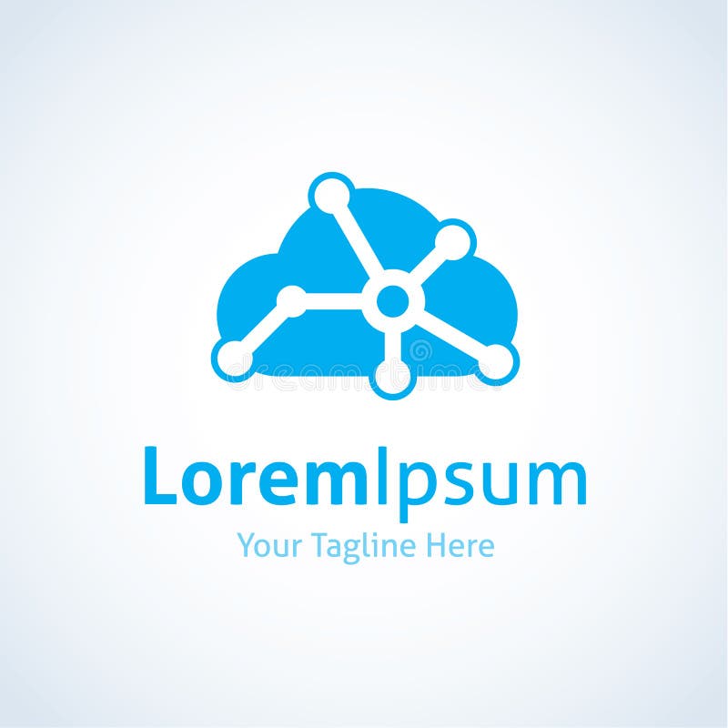 Cloud Smart System Networking Connection Integration Logo Icon Stock ...