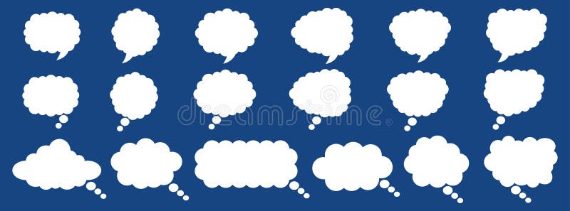 Cloud Scream Loud Speech Bubble. Comic Shocking Dramatic Chat Bubble ...