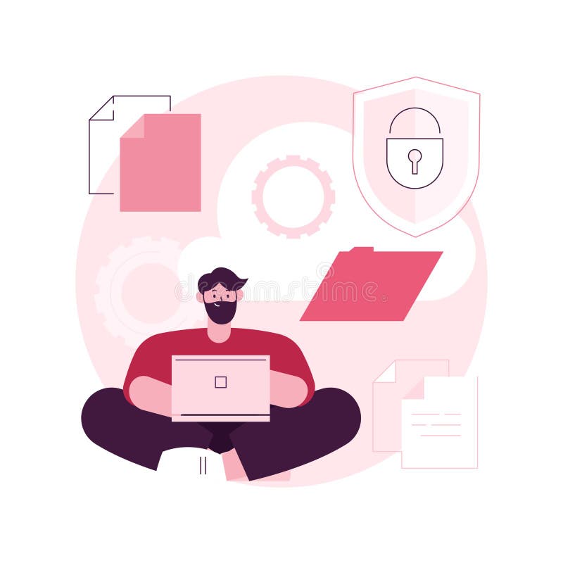 Cloud Storage Abstract Concept Vector Illustration Stock Vector Illustration Of Abstract