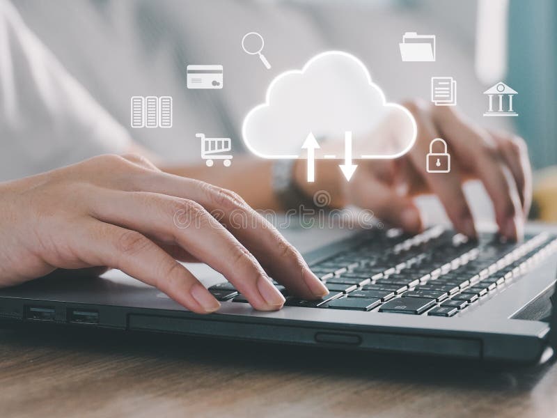 Cloud Storage with Accessibility Icons through the Internet with Users ...