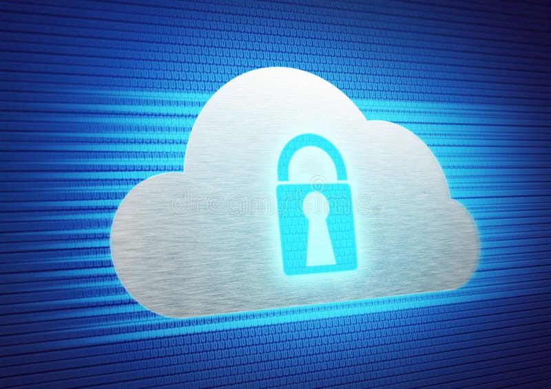 Cloud storage background stock illustration. Illustration of data ...