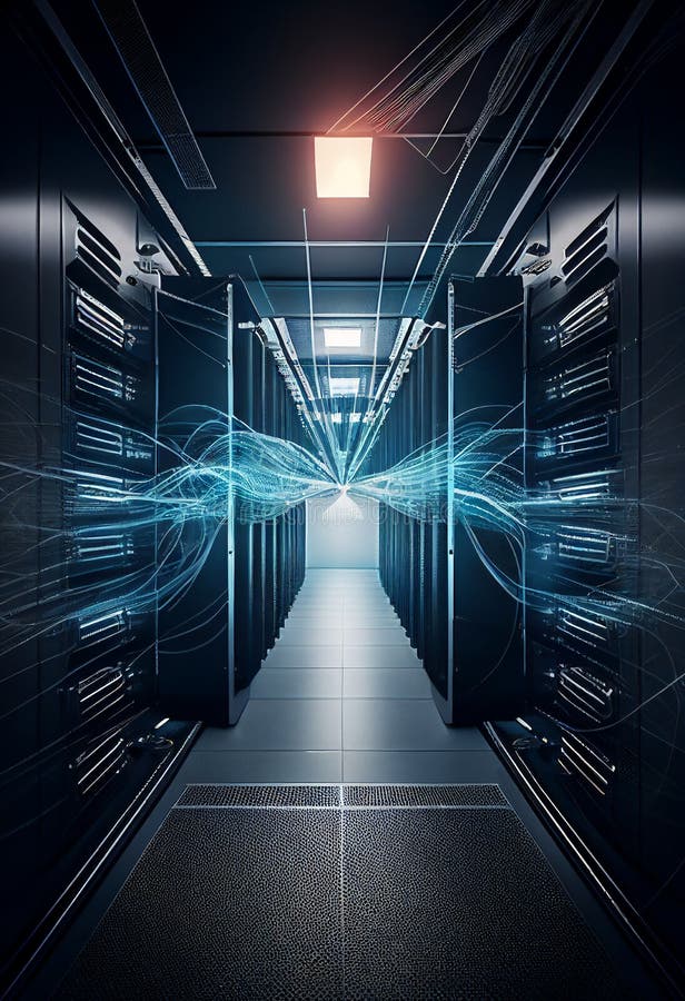 Cloud Storage Big Data Centre Stock Image - Image of online, cloud ...