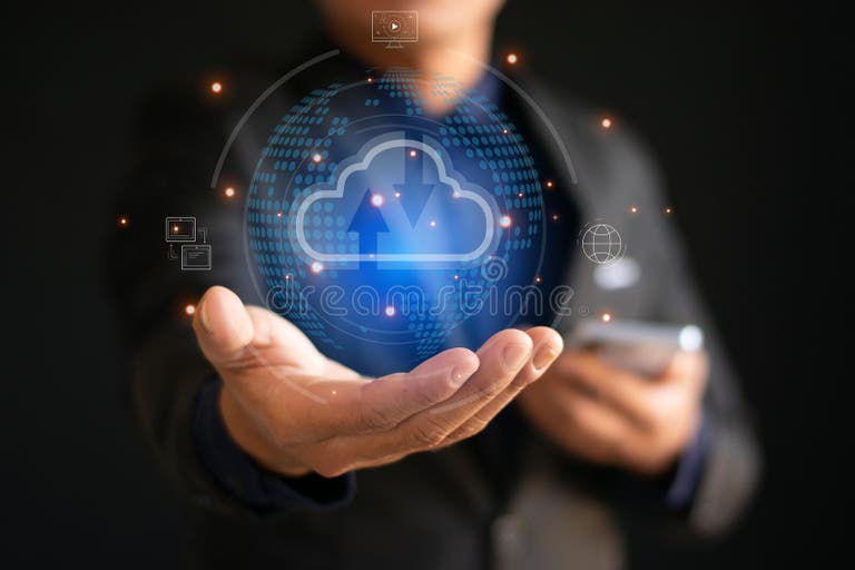 Cloud Storage Concept and Digital Data Transfer, Synchronization of ...