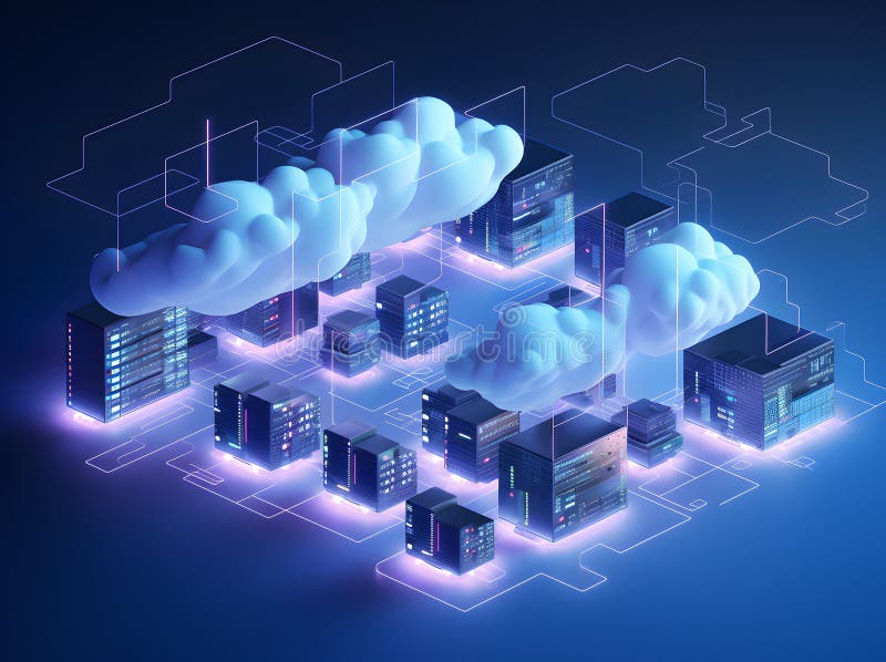 Cloud Storage, Data Center, Cloud Server, Digital Cloud, Cyber Security ...