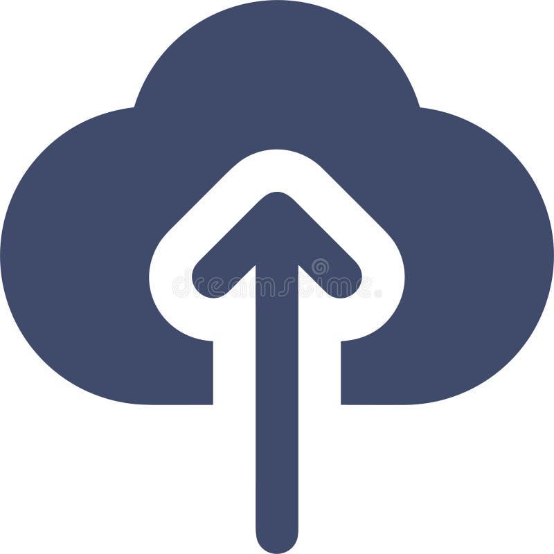 Cloud Storage Icon Symbol Vector Image. Illustration of the Database ...