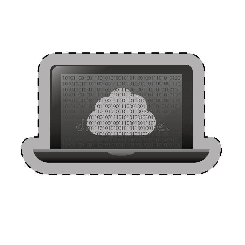 Cloud Storage Related Icons Image Stock Illustration - Illustration of ...
