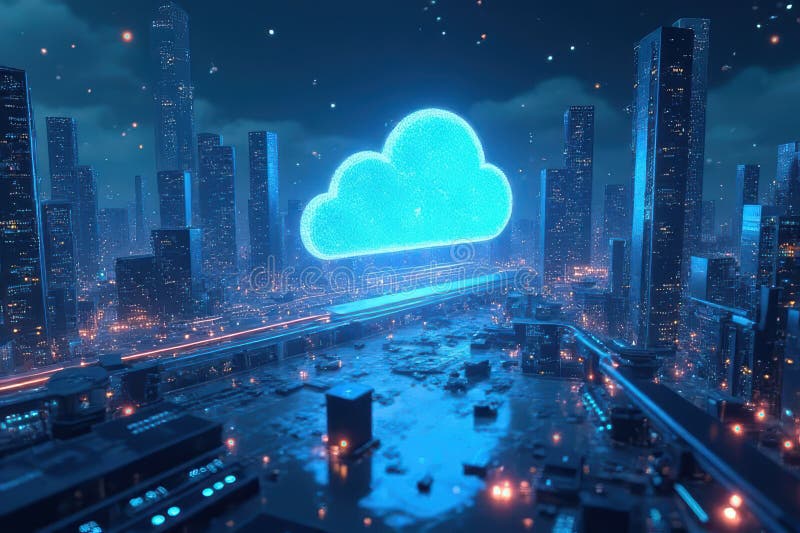 Cloud Storage Solutions for Businesses Via AWS S3 115 Characters Stock ...