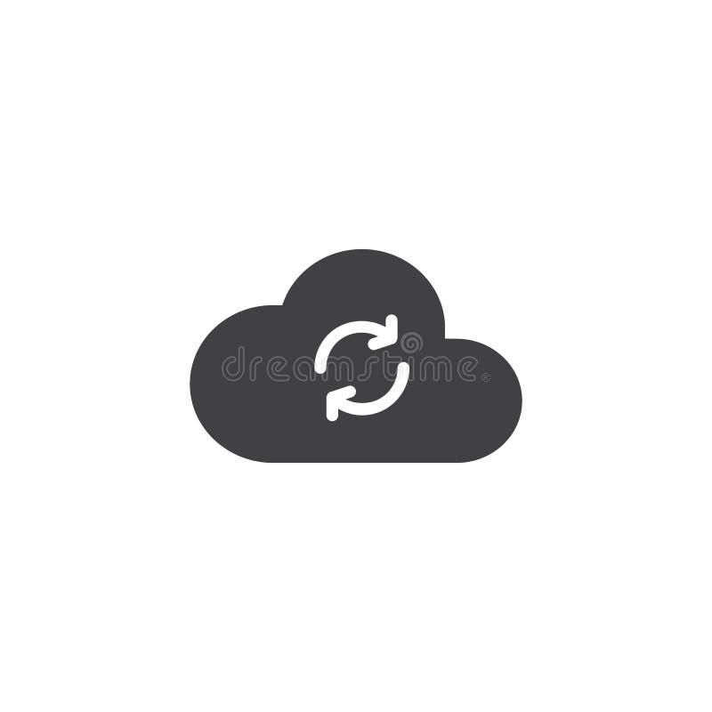 Simple Illustration Icon Backup Cloud Symbol Stock Illustrations – 1,307 Simple Illustration ...