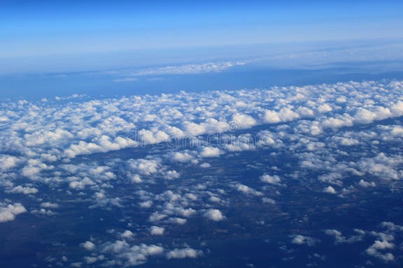 Cloud Streets stock image. Image of layers, clouds, aerialphotography ...