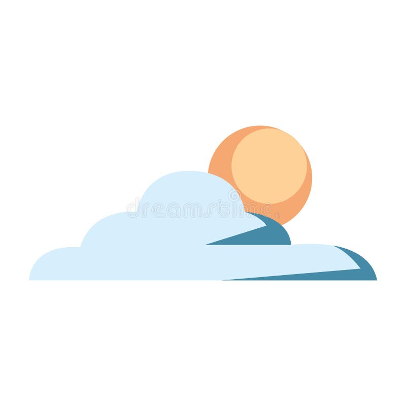 Cloud Sun Day Sky Sunlight Design Stock Illustration - Illustration of ...