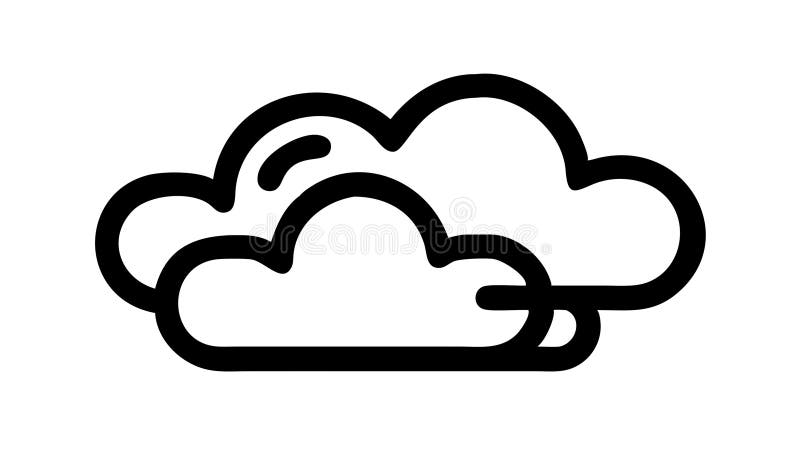 Cloud and Sun Icon. Weather Forecast, Partly Cloudy, Vector Design ...