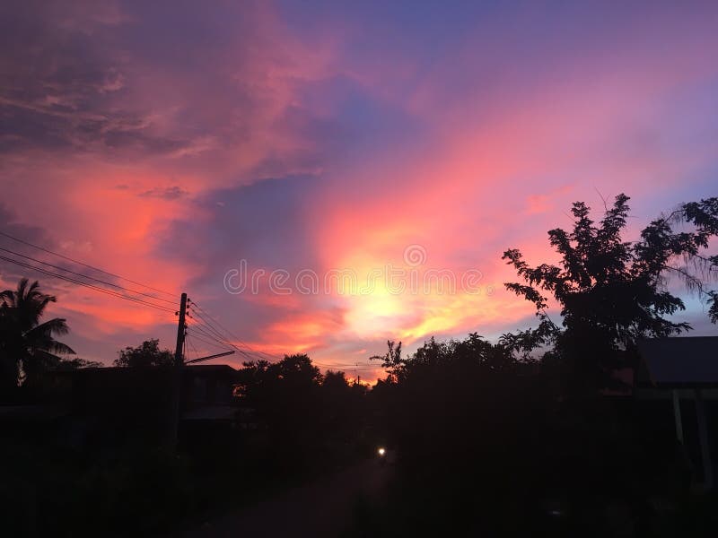 Dark and colorful. stock photo. Image of dark, cloud - 125610246