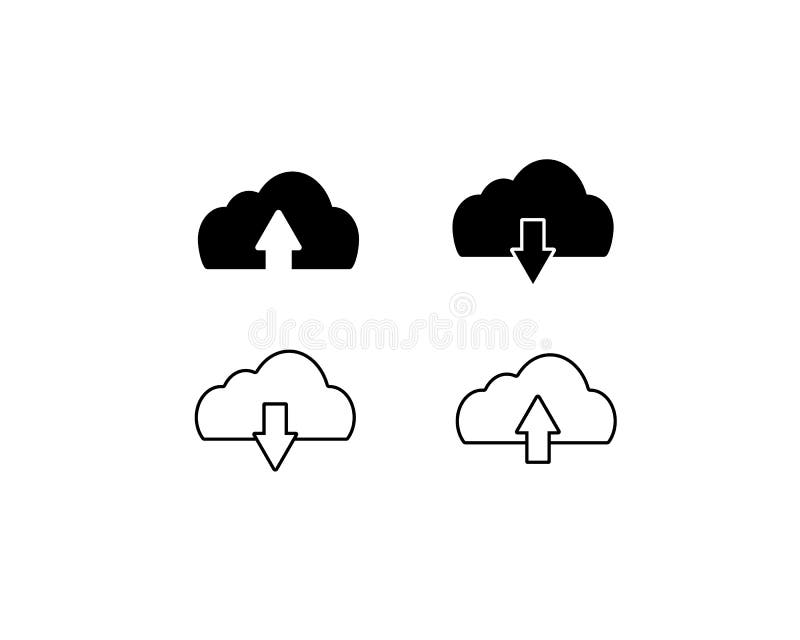 Cloud Sync Arrow Line Icon. Backup and Restore Data Cloud Storage Sign ... Cloud Sync Arrow Line Icon. Backup and Restore Data Cloud Storage Sign ...
