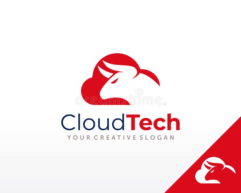 Cloud Tech Logo. Smart Digital Cloud Logo Design Vector Stock Vector ...
