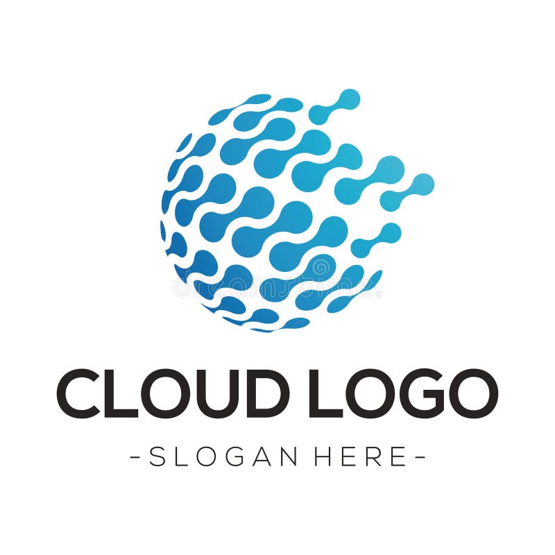 Cloud Tech Logo Vector stock vector. Illustration of identity - 181053118