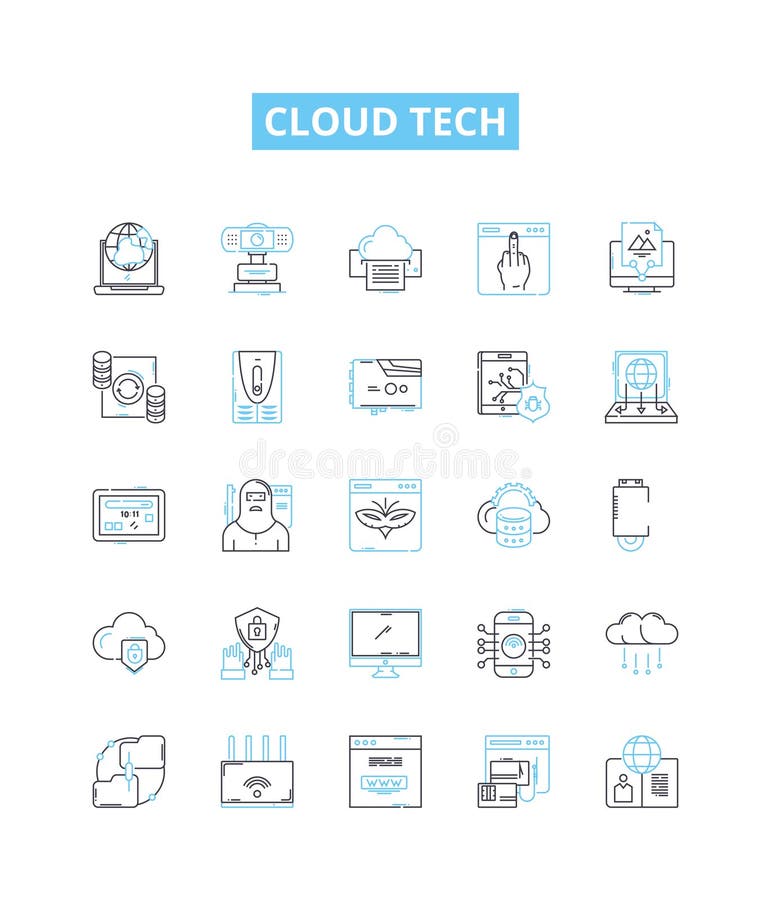 Tech Platform Icons Stock Illustrations – 649 Tech Platform Icons Stock ...