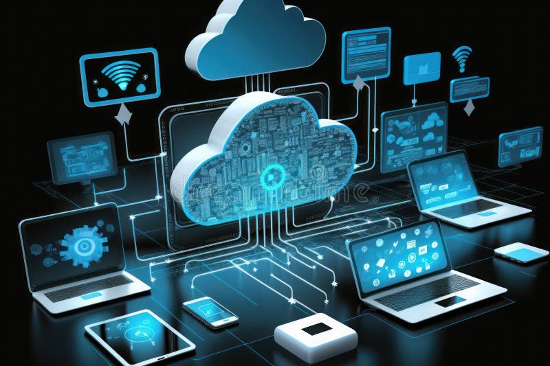 Cloud Technology. Cloud Computing. Devices Connected To Digital Storage ... Cloud Technology. Cloud Computing. Devices Connected To Digital Storage ...
