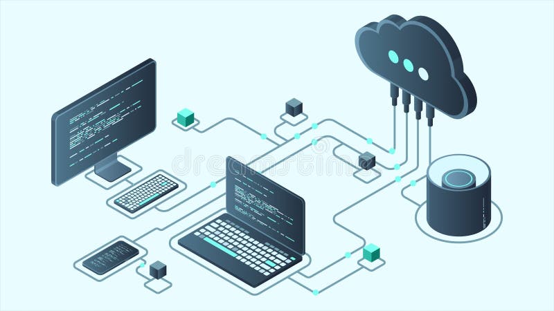 Cloud Technology Computing Animation. Modern Cloud Technology. Data ... Cloud Technology Computing Animation. Modern Cloud Technology. Data ...