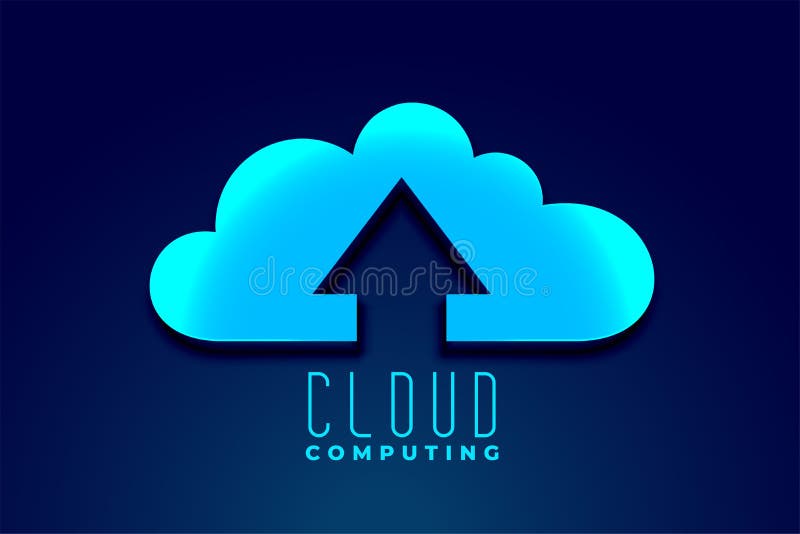 Cloud Technology Computing Background with Upward Upload Arrow Stock ... Cloud Technology Computing Background with Upward Upload Arrow Stock ...