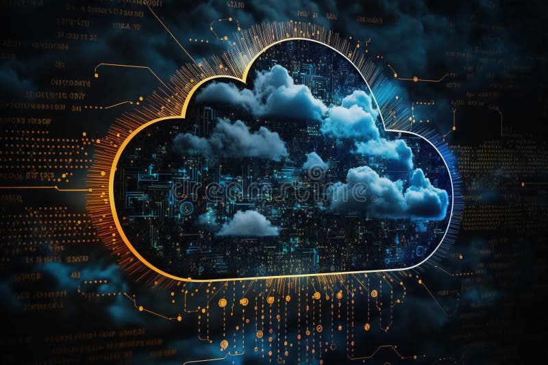 Cloud Technology Computing Concept Background, Big Database, Data ... Cloud Technology Computing Concept Background, Big Database, Data ...