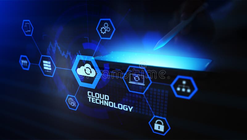 Cloud Technology and Data Synchronization Infrastructure Visualized on ...