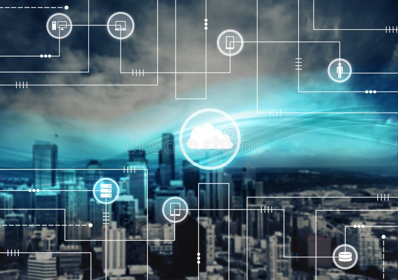 Cloud stock illustration. Illustration of data, information - 109029258