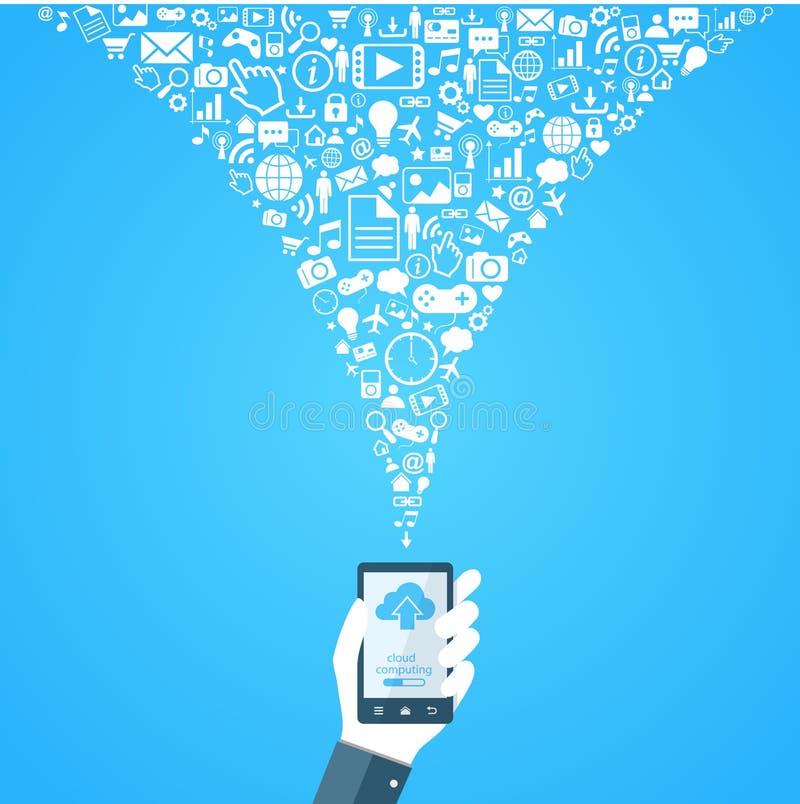 App Cloud Technology stock vector. Illustration of connection - 36333265