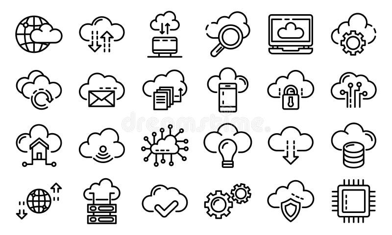 Cloud Outline Stock Illustrations – 151,580 Cloud Outline Stock ...