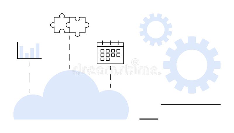 Cloud Technology Integrating Data, Planning, and Operations with Puzzle and Gear Components ...