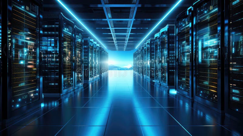 Cloud technology stack stock illustration. Illustration of storage ...