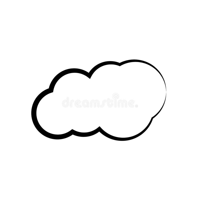 Cloud template vector stock vector. Illustration of cloudscape - 153601727