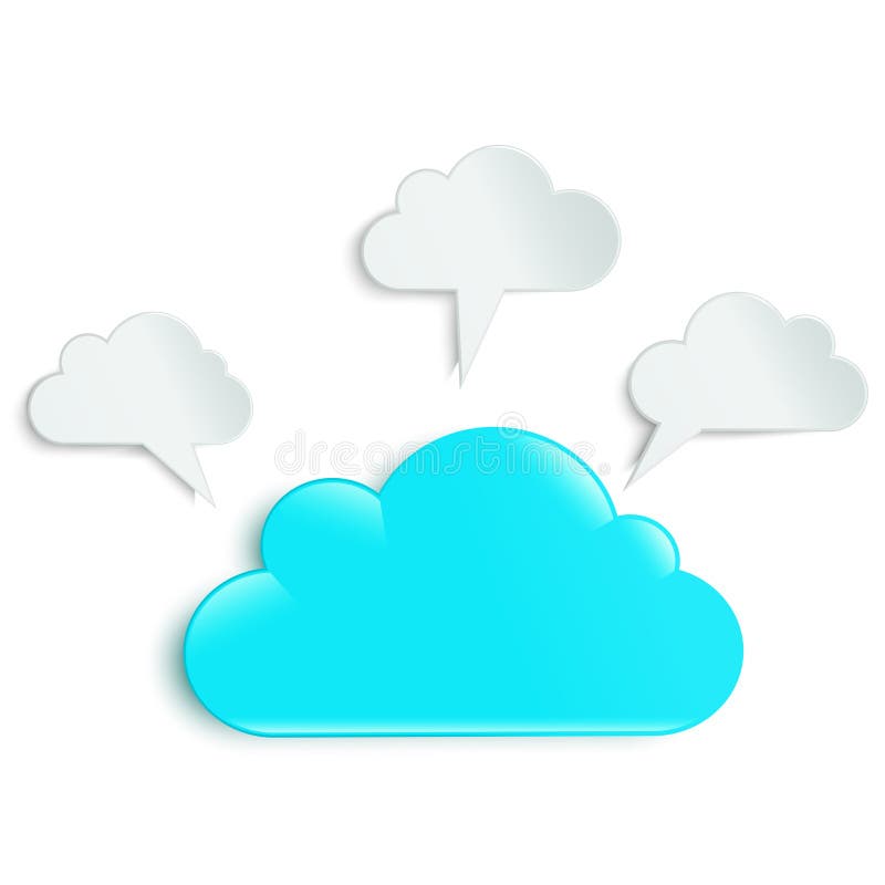 Cloud of three-pointers stock vector. Illustration of comments - 51798302